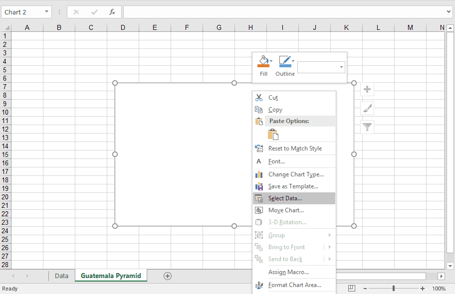 How To Build A Population Pyramid In Excel Step by Step Guide 