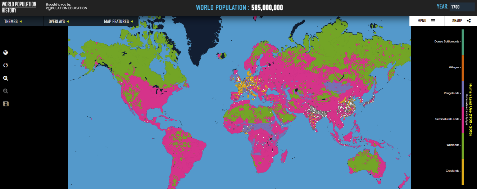 Exploring the Ecumene: Video Shows Where People Live Around the World ...